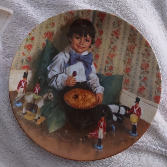 Edwin M Knowles | Art | Edwin M Knowles Collectors Plate 982 Little ...